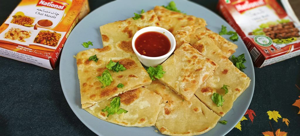 Chicken Cheese Paratha Bites – National Made Easy