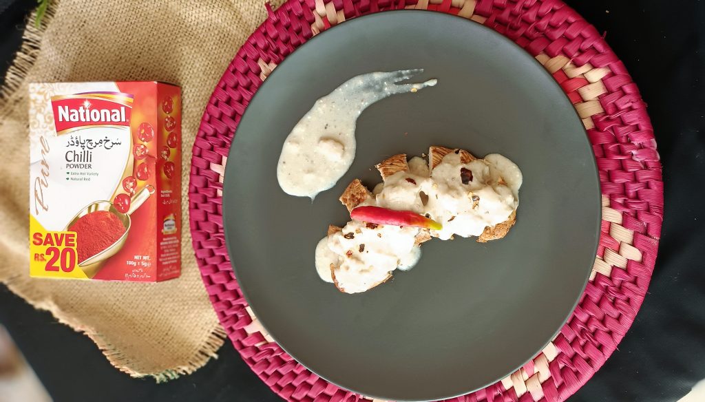 Grilled Chicken With Creamy Mushroom Sauce – National Made Easy